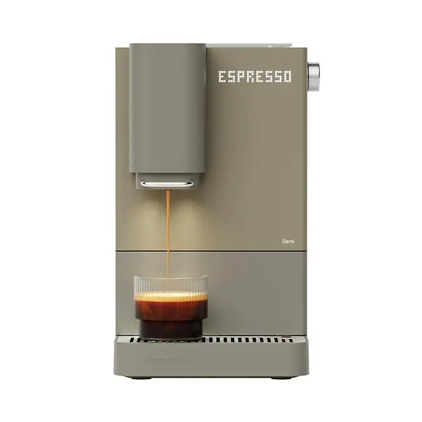 TERRA KAFFE Demi Compact Fully Automatic Espresso Machine - Dune