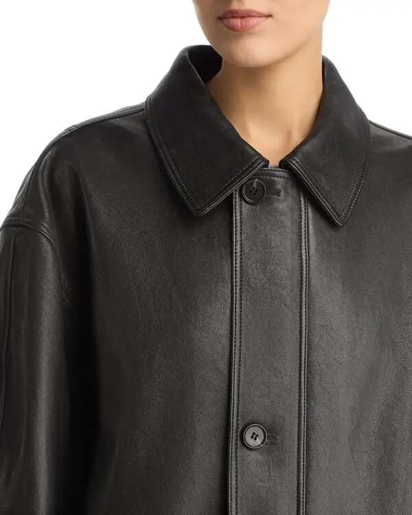 ARMA Maeve Leather Jacket - Black