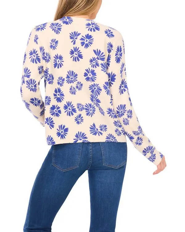 CECE DUPRAZ Floral Print Sweater