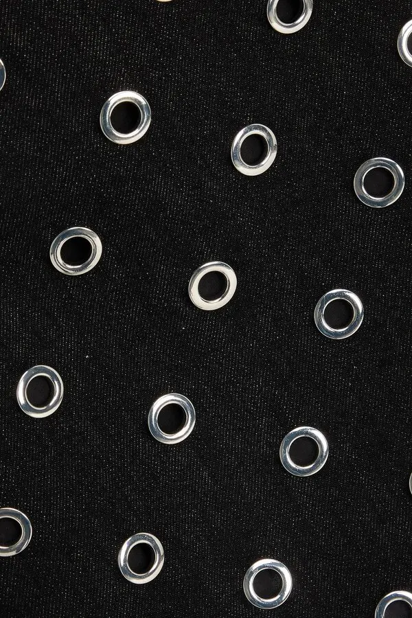 Veronica Beard Blaire Eyelet-embellished Mini Skirt