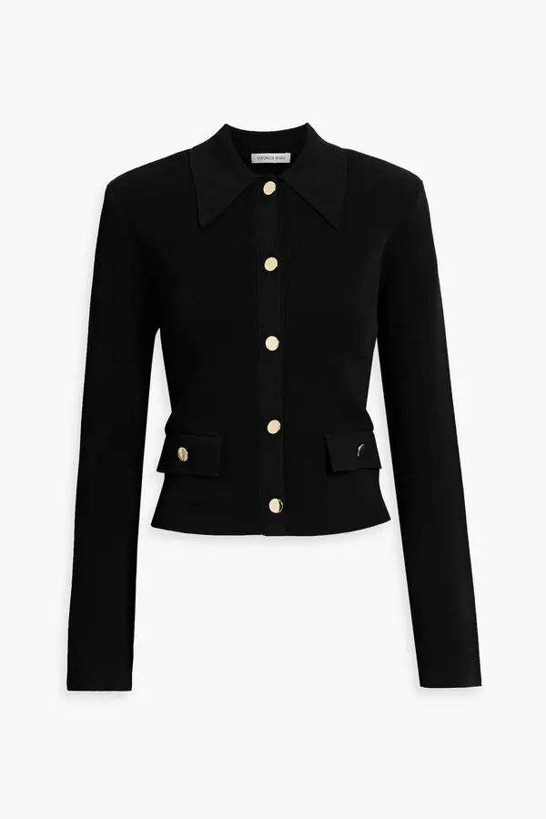 Veronica Beard Katia Knitted Jacket - Black