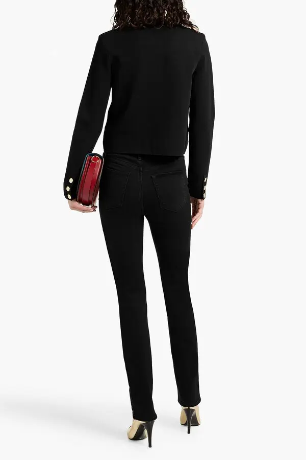 Veronica Beard Katia Knitted Jacket - Black