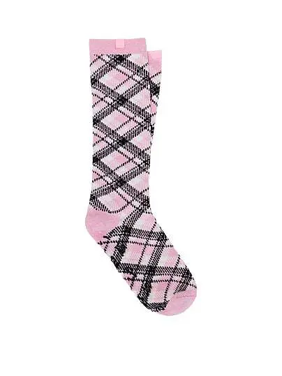 Victoria's Secret Plush Grip Socks - Print