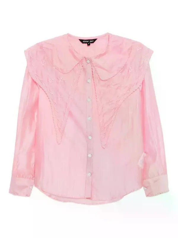 SISTER JANE Embroidered Blouse