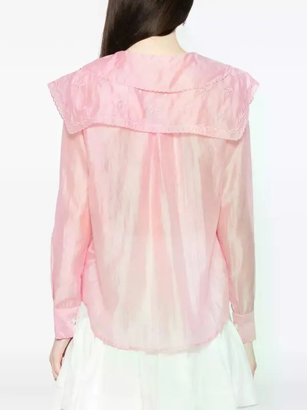 SISTER JANE Embroidered Blouse