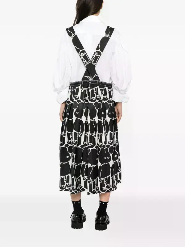 Comme Des Garçons Printed Skirt