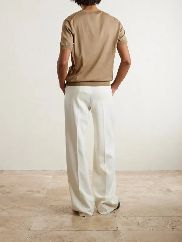 TOM FORD Cotton T-shirt - Neutrals