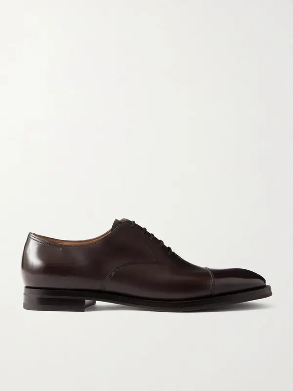 John Lobb City Ii Leather Oxford Shoes