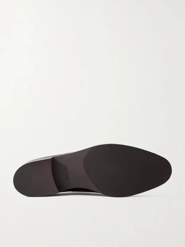 John Lobb City Ii Leather Oxford Shoes