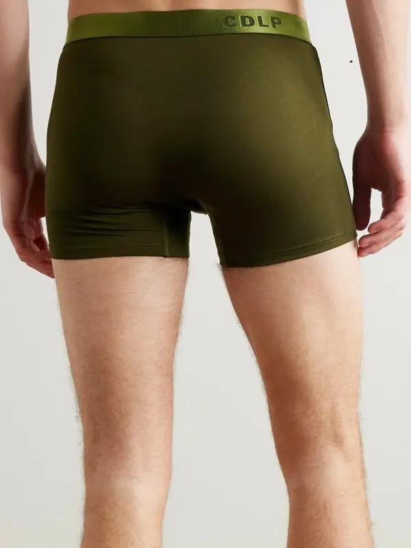 CDLP Three-pack Stretch-tencel™ Lyocell Boxer Briefs