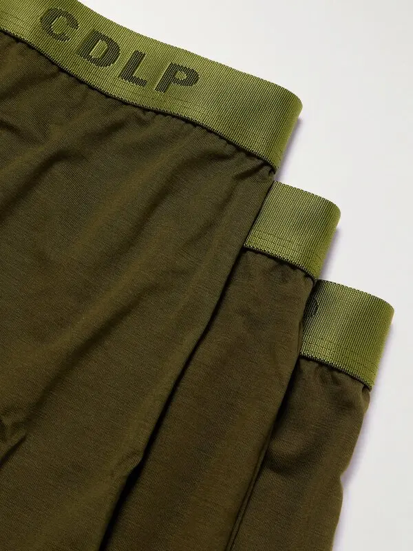 CDLP Three-pack Stretch-tencel™ Lyocell Boxer Briefs