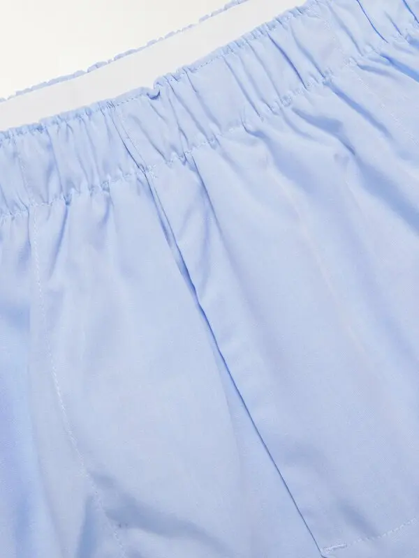 CDLP Tencel™ Lyocell-poplin Boxer Shorts - Blue