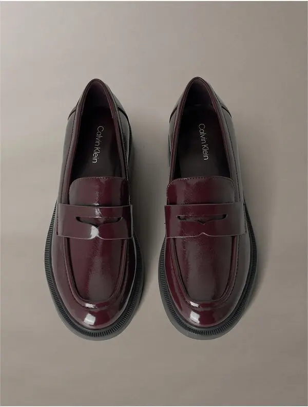 Calvin Klein Otinya Loafer - Dark Red