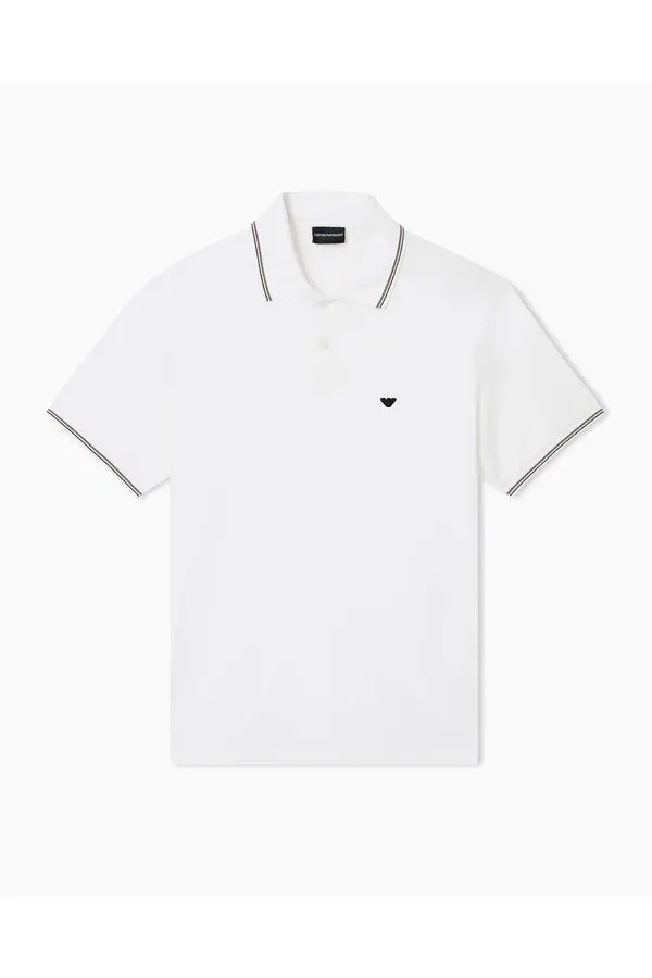 Emporio Armani Polo Shirts - White