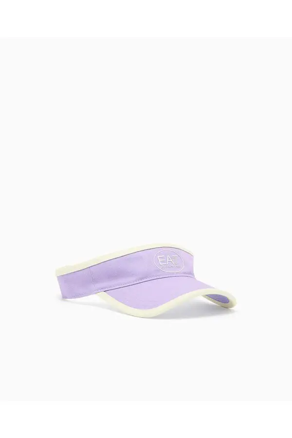 Emporio Armani Tennis Pro Cotton Visor - Purple