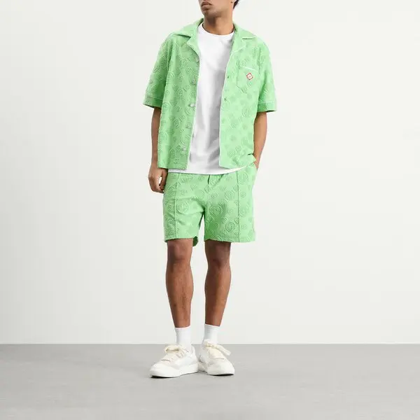 Casablanca Towelling Monogram Shirt