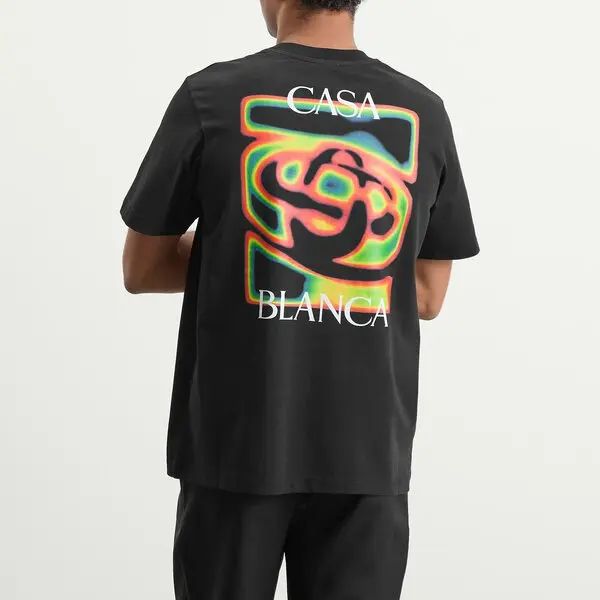 Casablanca Heat Map Classic T-shirt - Black