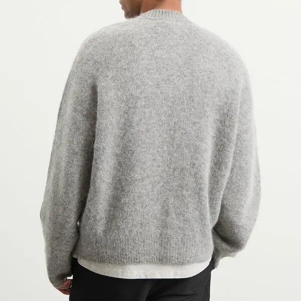REPRESENT Logo Knit Jumper - Grey