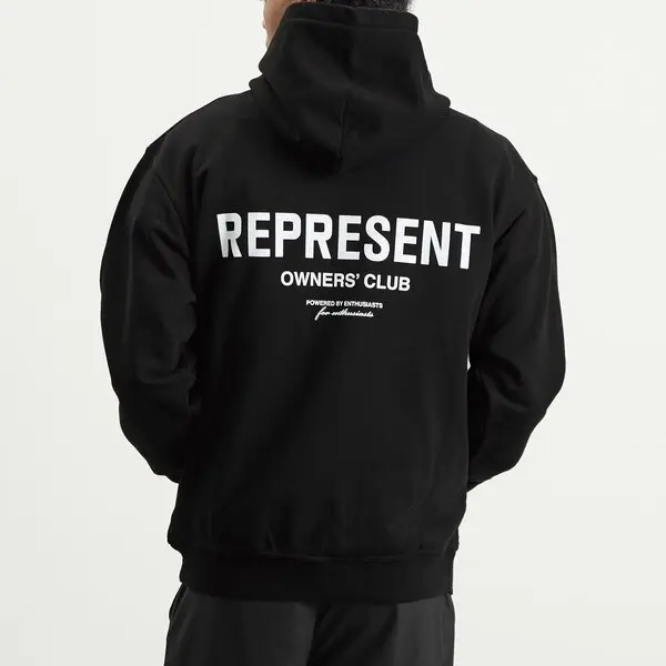REPRESENT Owners Club Hoodie - Black