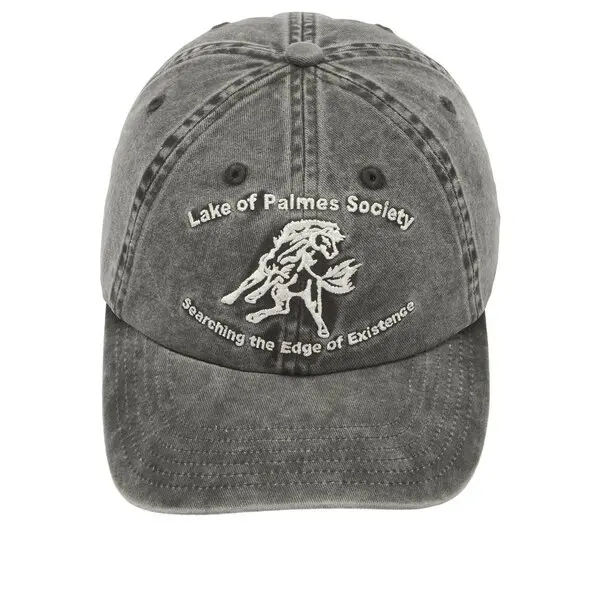 PALMES Lake 6-panel Cap - Charcoal