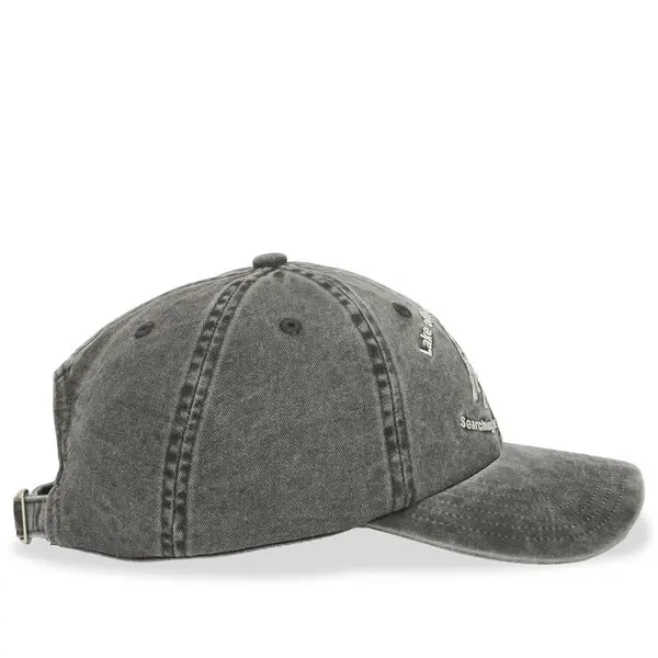 PALMES Lake 6-panel Cap - Charcoal