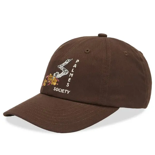 PALMES Ramus 6-panel Cap - Brown