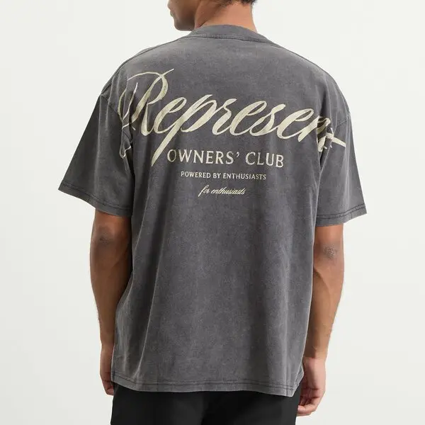 REPRESENT Owners Club Script T-shirt