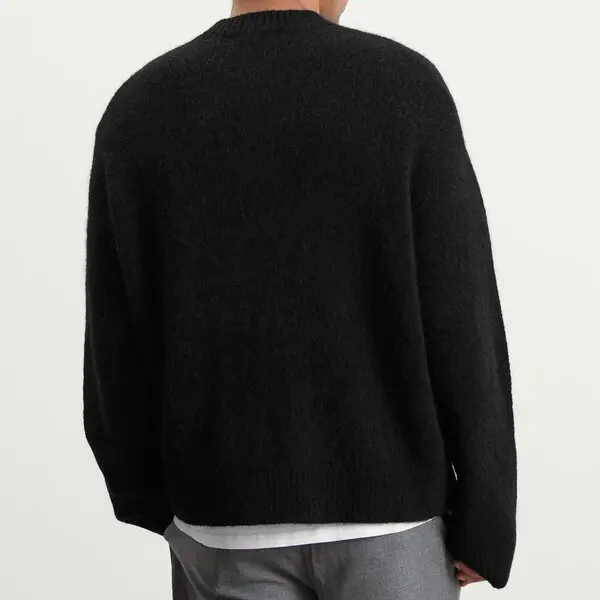 REPRESENT Logo Knit Jumper - Jet Black
