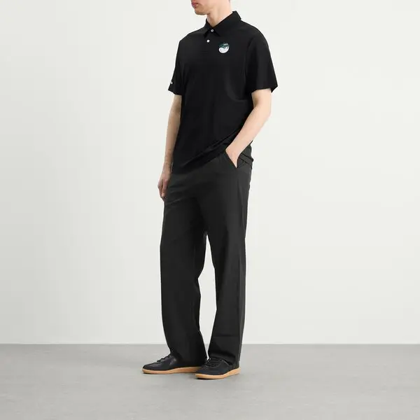 MALBON Fairway Baldwin Polo Shirt - Black