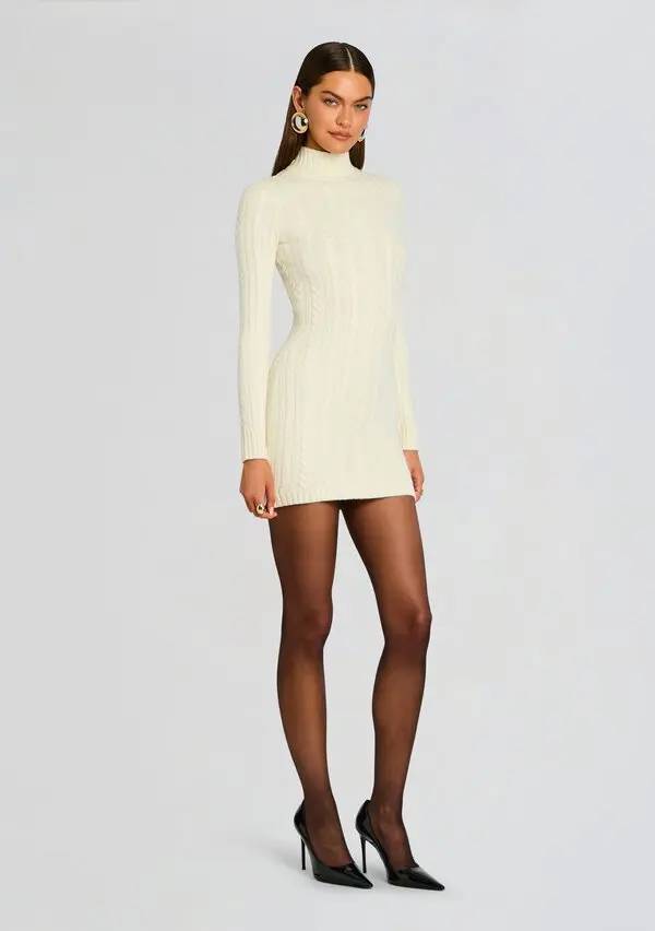 SEROYA Tonya Knit Mini Dress