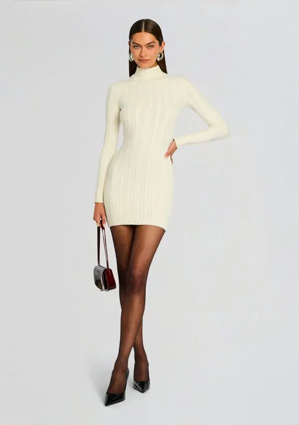 SEROYA Tonya Knit Mini Dress