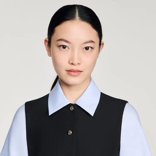 Sandro 2-in-1 Mini Dress