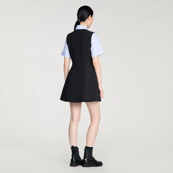 Sandro 2-in-1 Mini Dress