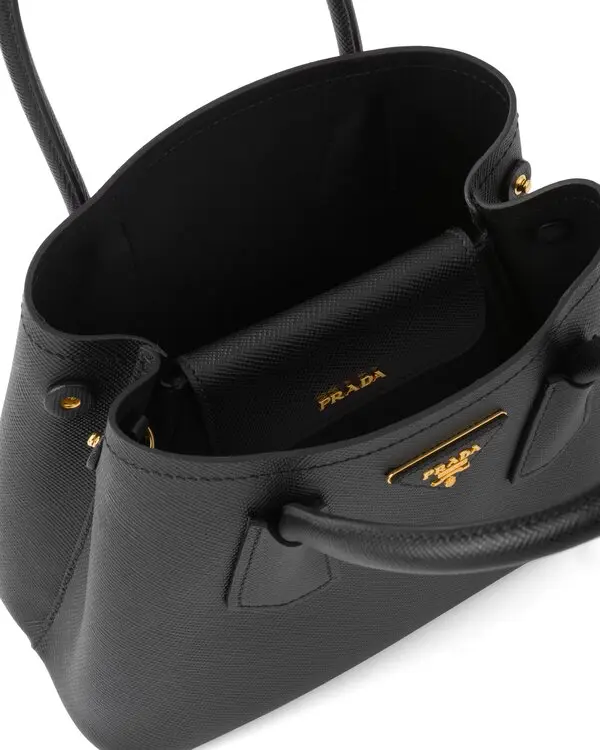 Prada Double Small Saffiano Leather Bag