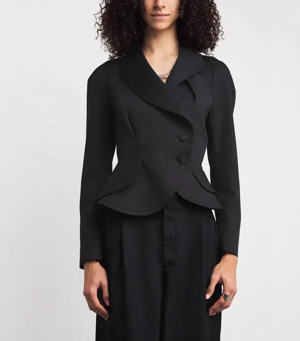 VIVIENNE WESTWOOD Wool Asymmetric Stormy Jacket