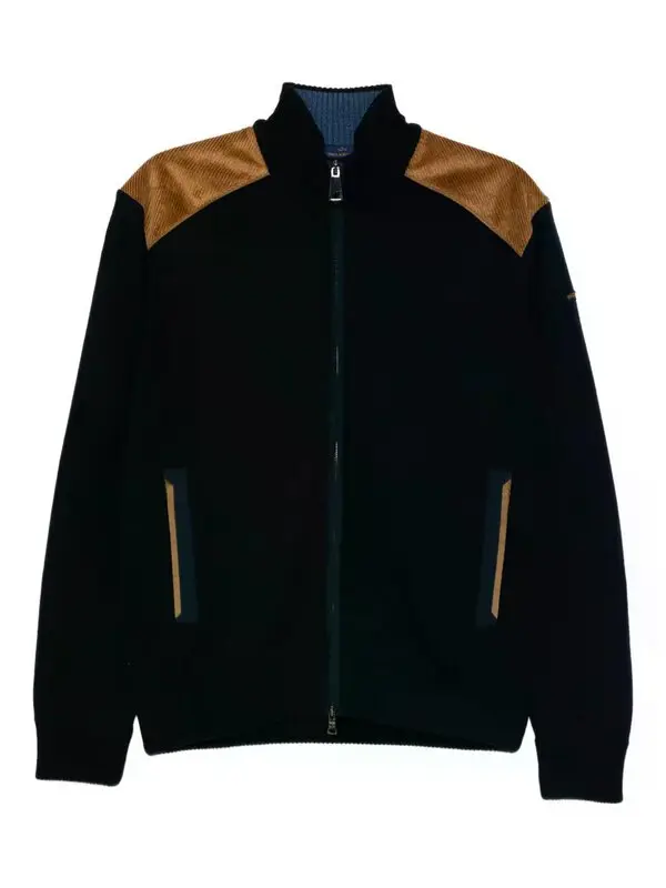Paul & Shark Wool Zipped Cardigan