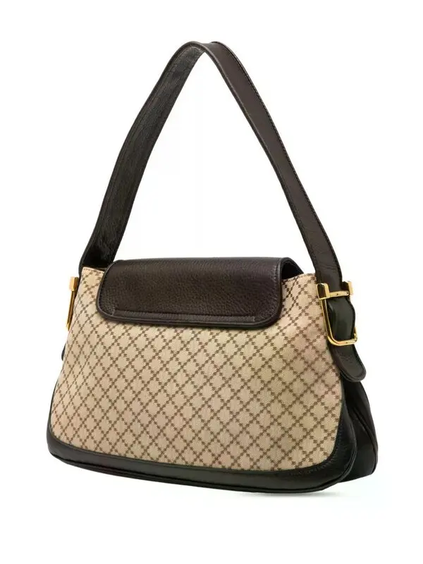 Gucci 2000-2015 Diamante Canvas 1973 Shoulder Bag
