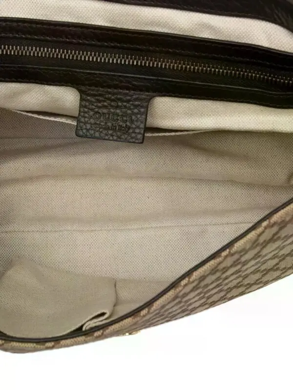 Gucci 2000-2015 Diamante Canvas 1973 Shoulder Bag