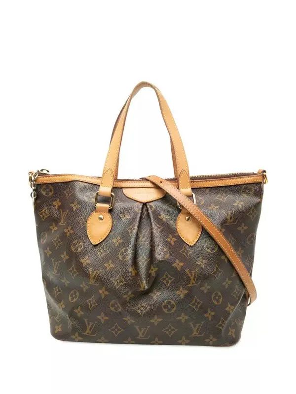 LOUIS VUITTON 2013 Monogram Palermo Pm Satchel - Brown