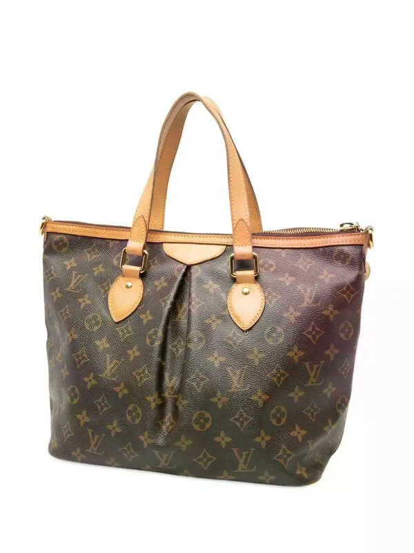 LOUIS VUITTON 2013 Monogram Palermo Pm Satchel - Brown