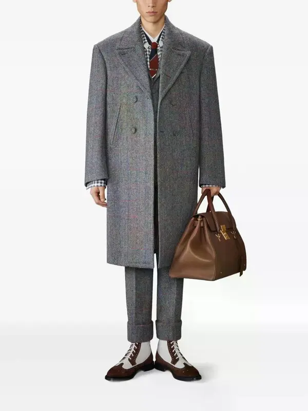 Thom Browne Hunting Tweed Blazer - Grey