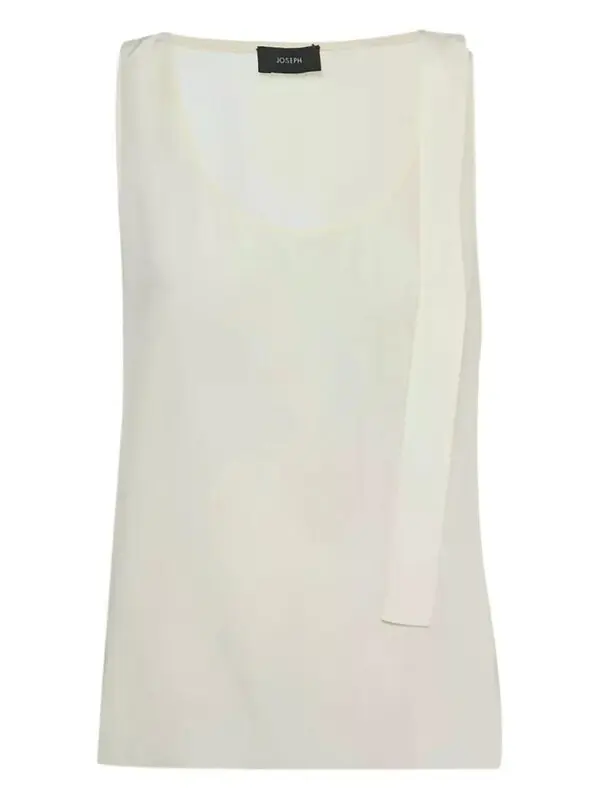 JOSEPH Sleeveless Silk Top