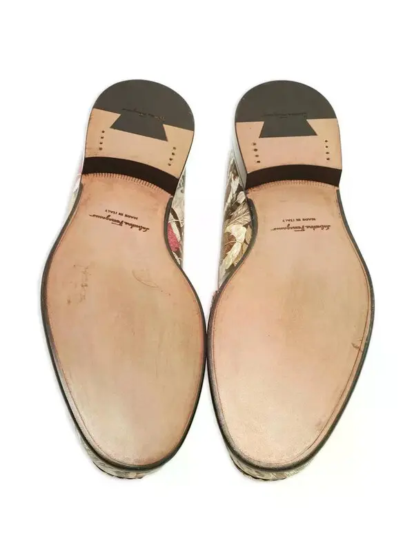 FERRAGAMO Printed Bit Loafer