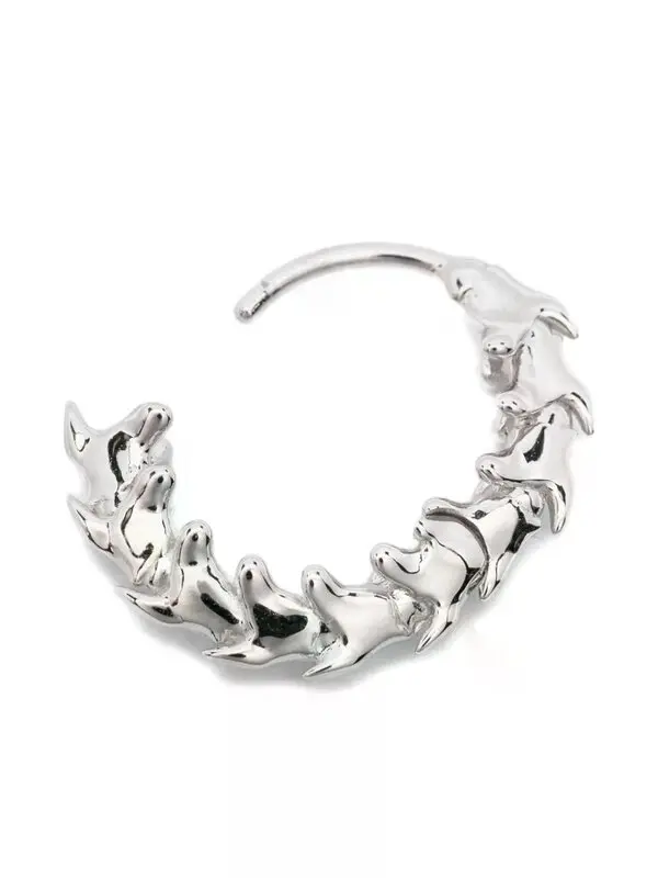 SHAUN LEANE Serpent's Trace Mini Hoop Single Earring