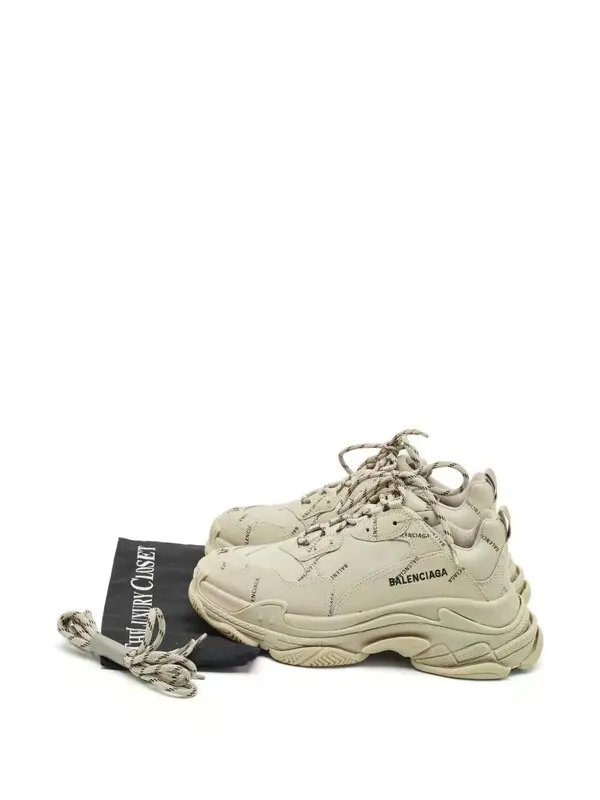 Balenciaga Triple S Logo Sneakers