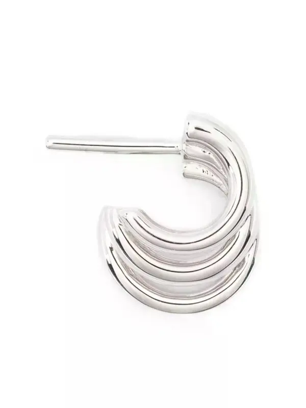 SHAUN LEANE Bound Hoop Single Earring - Silver