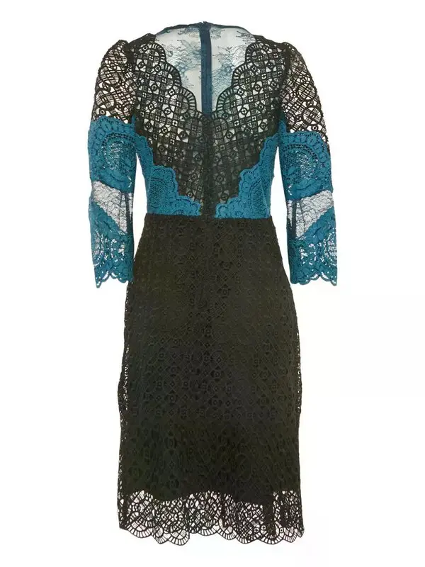 Sandro Lace-pattern Midi Dress