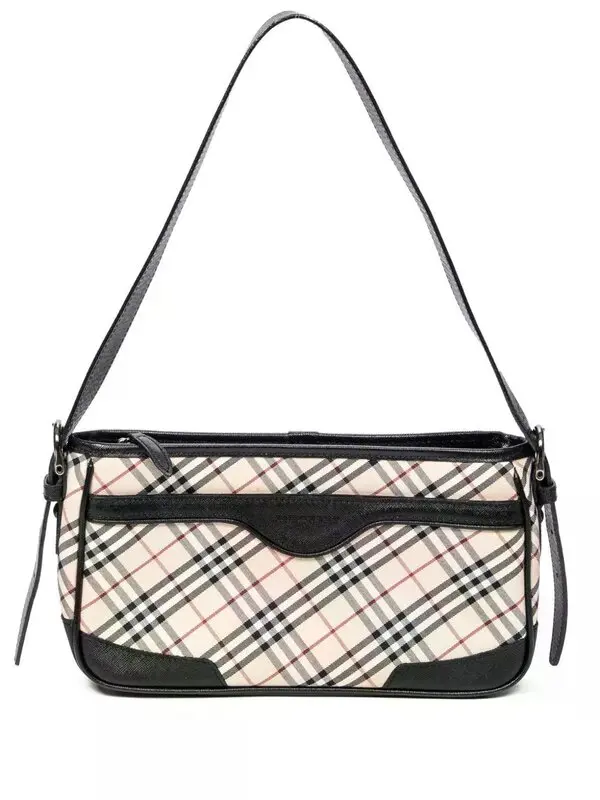 Burberry Check-pattern Shoulder Bag