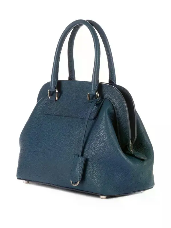 Fendi Adele Leather Tote Bag - Blue