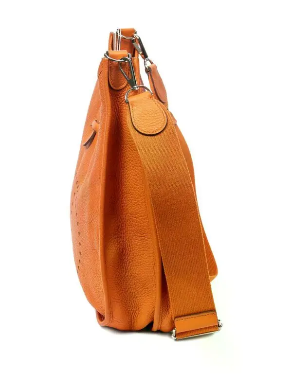 Hermès Perforated-leather Shoulder Bag - Orange